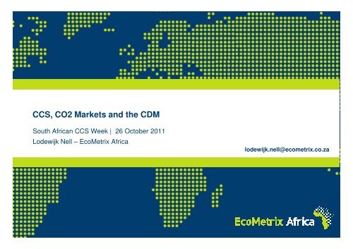 CCS and the CDM v4.pdf - South African Centre for Carbon Capture ...