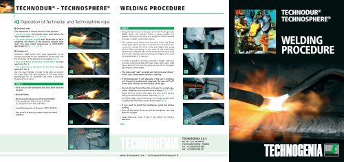 WELDING PROCEDURE - Technogenia
