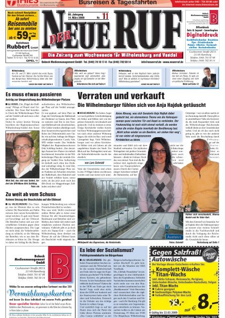 Neuer Ruf 14.3.09. Verraten und verkauft - Zukunftsplan-statt ...