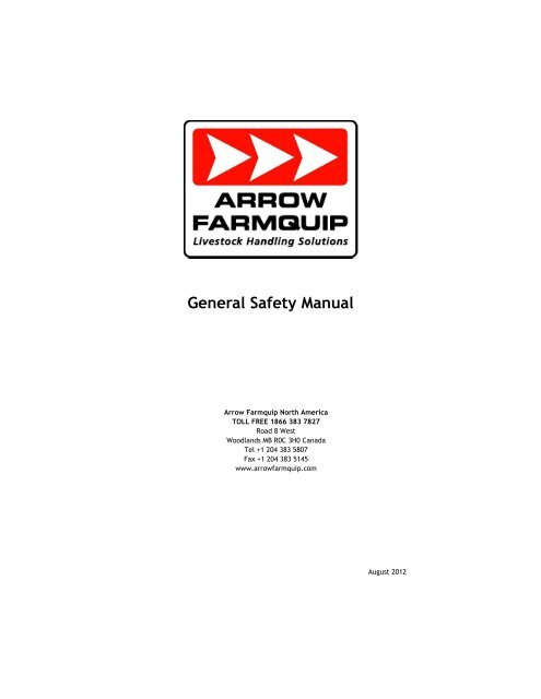 General Safety Manual - Northquip