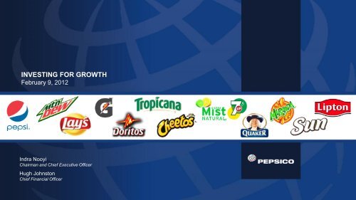 Presentation - PepsiCo