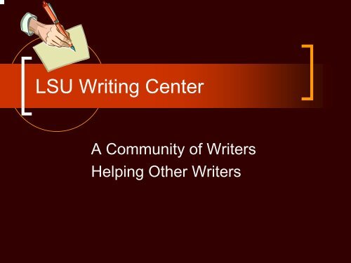 LSU Writing Center