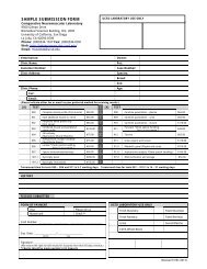sample submission form - Comparative Neuromuscular Laboratory