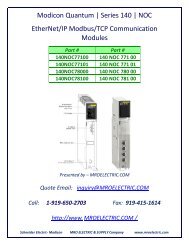 Interface fieldbus DFE33B EtherNet/IP e Modbus ... - SEW-USOCOME