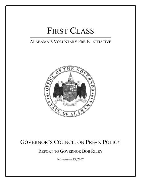 Alabama First Class Pre-K