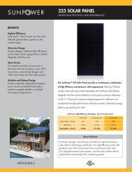 E19 / 320 SOLAR PANEL - SunPower