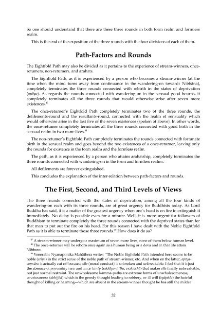 So one should underst