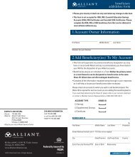 Alliant HSA VISA® Debit Card - Alliant Credit Union