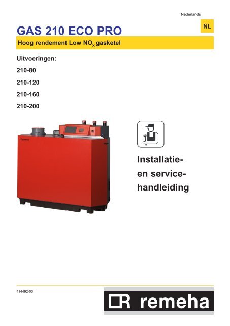 GAS 210 ECO PRO - Remeha