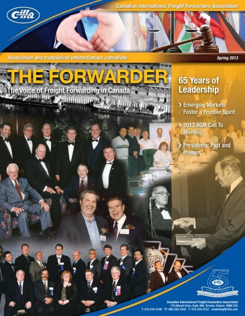 The Forwarder Magazine - 2013 Spring Issue - CIFFA.com