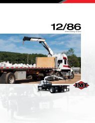 IMT 5200 Articulating Crane Specification Sheet - Truck Utilities