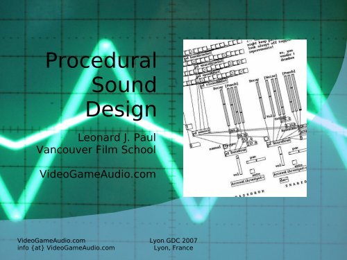 Procedural Sound Design - Video Game Audio