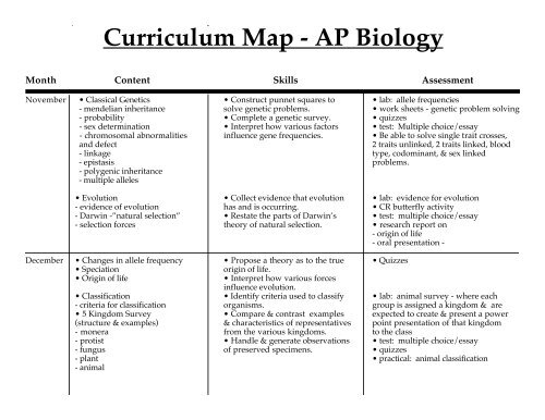 Curriculum