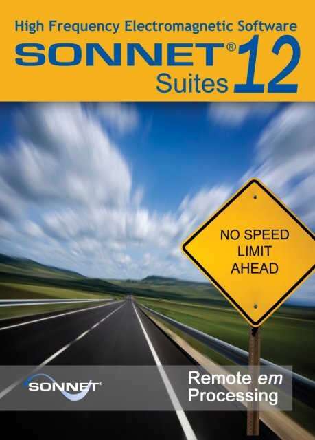 Remote em Processing - Sonnet Software