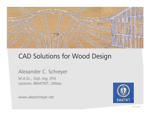 Wood Specific CAD Software - Alexschreyer.net