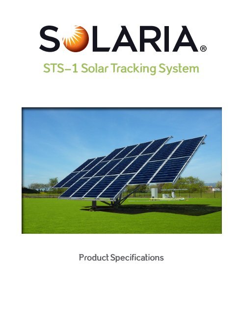 STS-1 Solar Tracking System - Solaria Corporation
