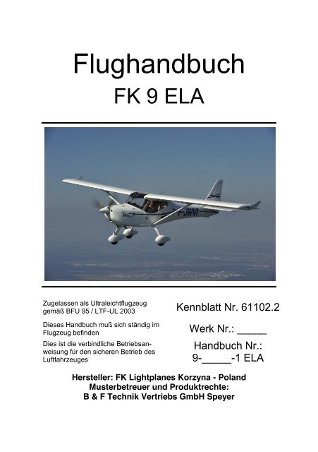 FK9 ELA Rev 8.pdf - FK-Lightplanes