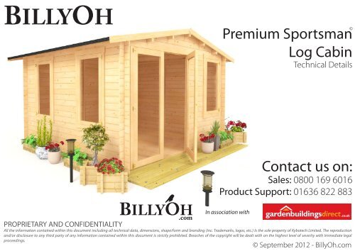 BILLYOH - Garden Buildings Direct
