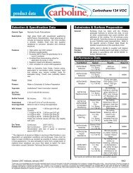 Carbothane 134 Series - Carboline