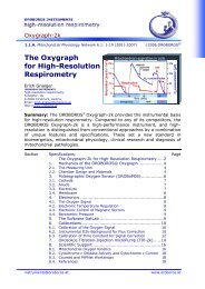 Oxygraph-2k Manual - Oroboros