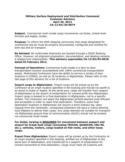 Download - SDDC - U.S. Army