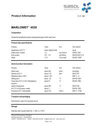 Product Information LIPOXOL MED - The Warner Graham Company