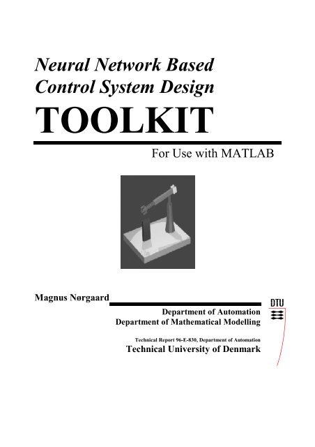 Neural Network Based Control System Design Toolkit Automation