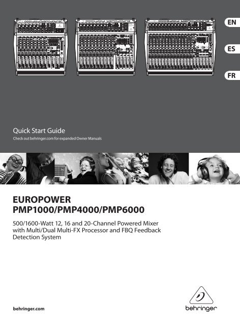 Behringer Pmp1000 Schematic Behringer Pmp1000 Powered Mixer