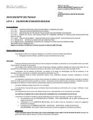 devis descriptif des travaux lot n° 11 plomberie – sanitaire chauffage ...