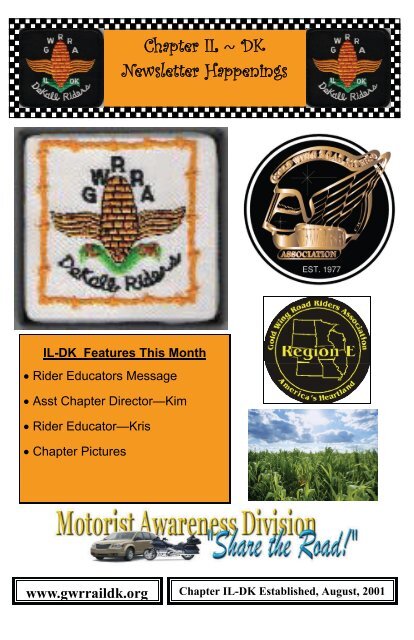 GWRRA IL-DK Staff & District Info. - Gwrraildk.org