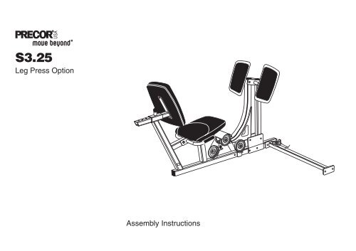 S3.25 Leg Press Station - Precor