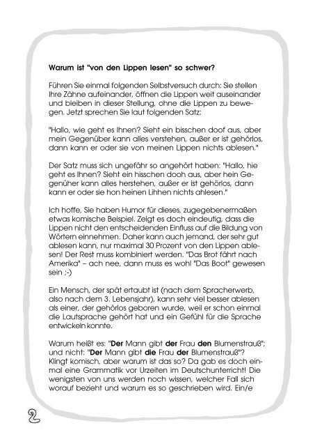 so schwer? - Verlag Birgit Jacobsen