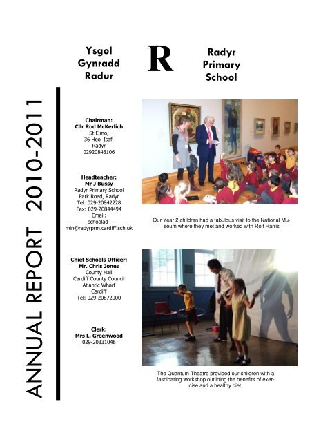 annual report11 - Radyr Primary School