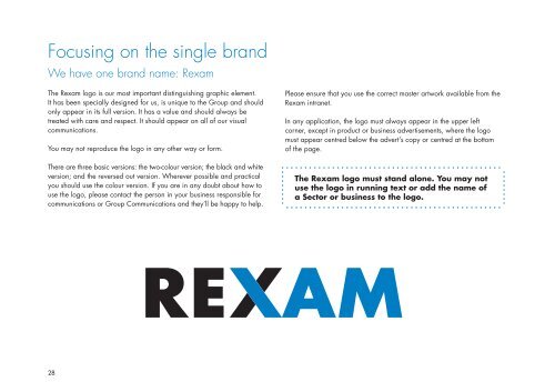 Rexam Logo Guidelines