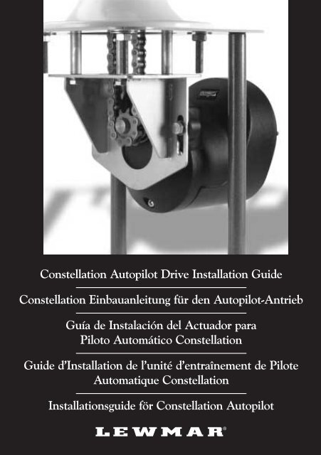 Constellation Autopilot Drive Installation Guide ... - Lewmar
