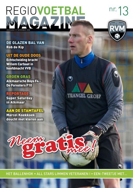 Willem Carbaat - Regio Voetbal Magazine
