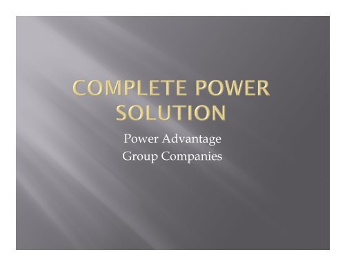 Power Advantage Group Companies - Power Advantage Group of ...