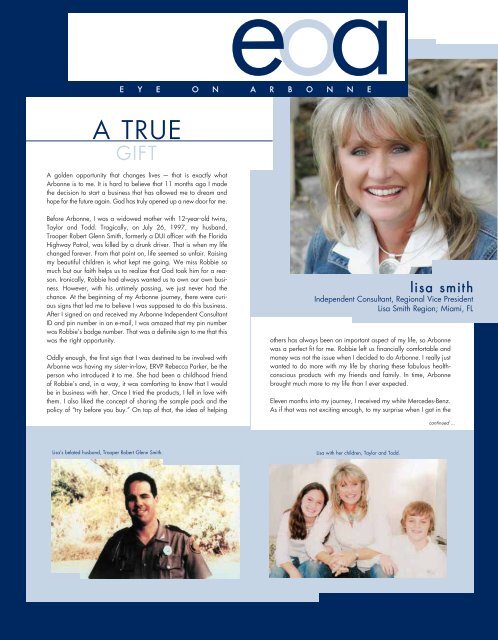 RVP Lisa Smith - Arbonne