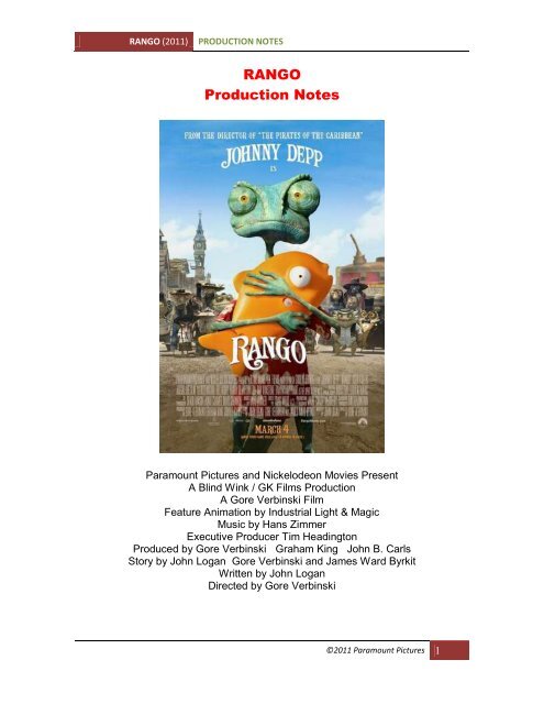 Nickelodeon Movies Logo 2011