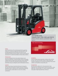 Download Brochure - Linde | forklift