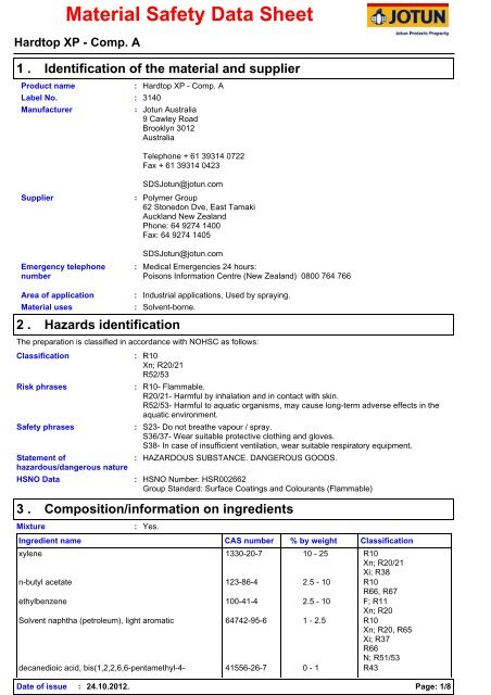 Hardtop XP - Comp. A - Marine_Protective - English (uk) - Jotun