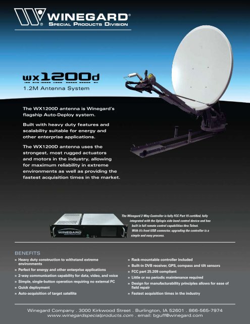 1.2M Antenna System - Winegard