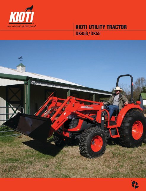 KIOTI UTILITY TRACTOR