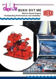 BUKH DV 10 ME - TECHNICAL DATA - Bukh Diesel