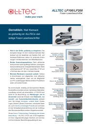 advantage oracle - FOBA Laser Marking + Engraving | Alltec GmbH