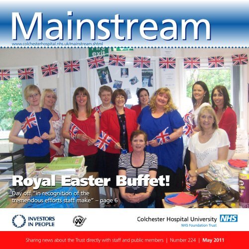 In the new s - Colchester Hospital University NHS Foundation Trust