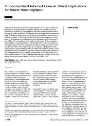 Trigger Point Dry Needling - Consent Form - Christie Physical Therapy