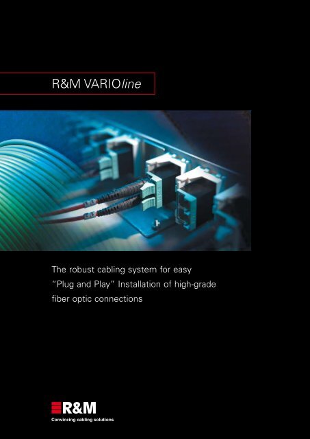 Flyer VARIOline, 2006 - R&M Connections