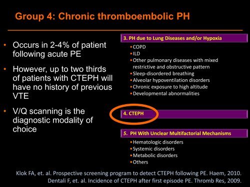 Group 3: Secondary to lun