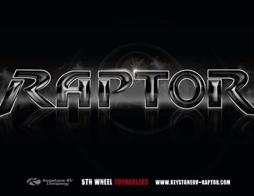 Keystone Raptor RV Brochure